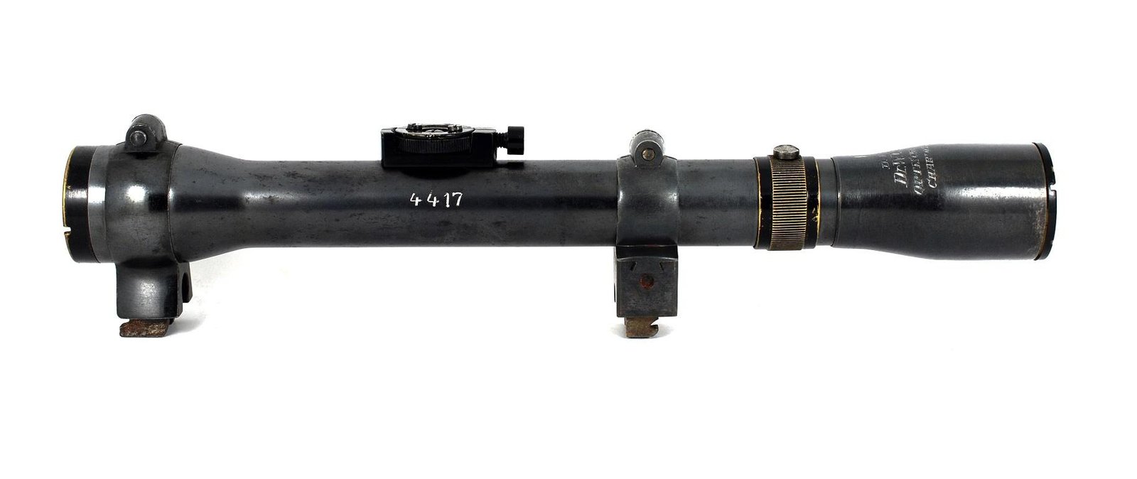 Dr. Walter Gerard 4x "G" scope - Sniper scopes from 1900 to 1945